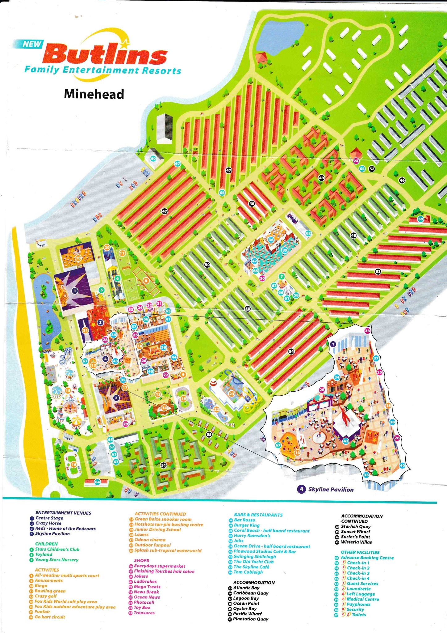 Unknown 2000s Minehead Map